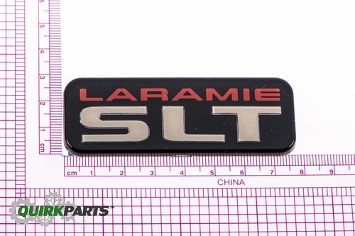 RAM LARAMIE SLT CAB EMBLEM NAMEPLATE BADGE 94-01 RAM 1500 94-02 RAM ...