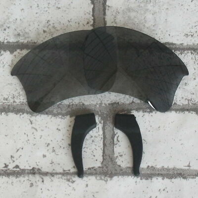 Anti-slip Ear Hooks & Replacement Lenses for-Oakley Flak Jacket XLJ ...