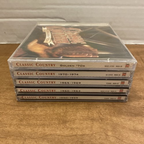5 Time Life Classic Country CDs LOT | eBay