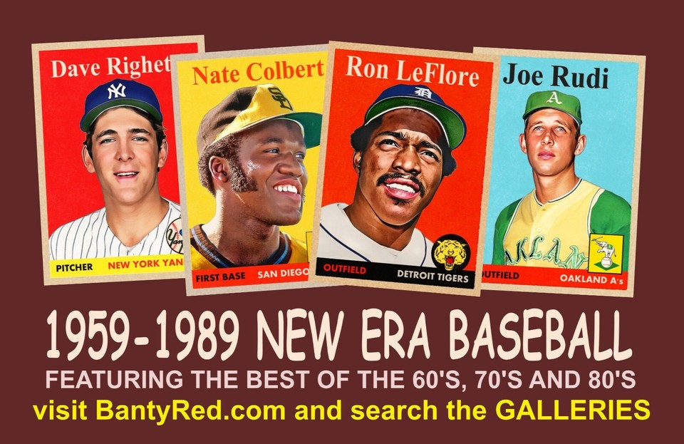 Banty Red New Era '58 BILL MADLOCK, Chicago Cubs DEBUT | eBay