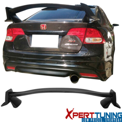 Fits 06-11 Honda Civic 8th FD1 FD2 Sedan X Type R Unpainted Trunk ...