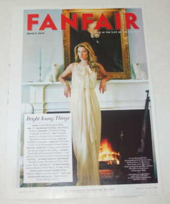 Lauren Remington Platt original ONE magazine clipping page PHOTO ...