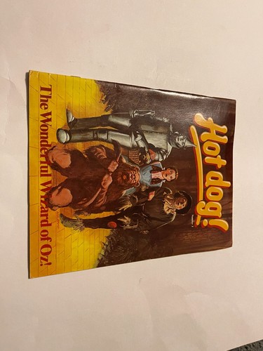 Hot Dog Magazine - Wonderful Wizard of Oz complete with horse poster | eBay