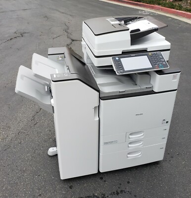 Ricoh MPC5503 Color Copier, Printer, Scan 55 ppm - Meter - Ultra Very ...