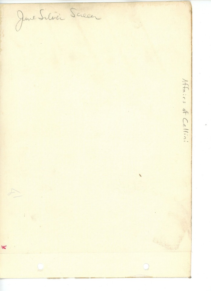 Vintage 8x10 Lin key Book The Affairs of Cellini Fredric March ...