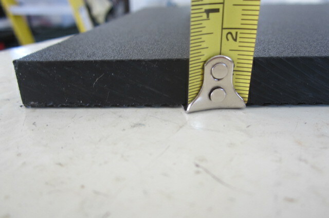 NEW Black Marine Starboard AS (Anti Skid) HDPE Plastic 1/2” thick x 12 ...