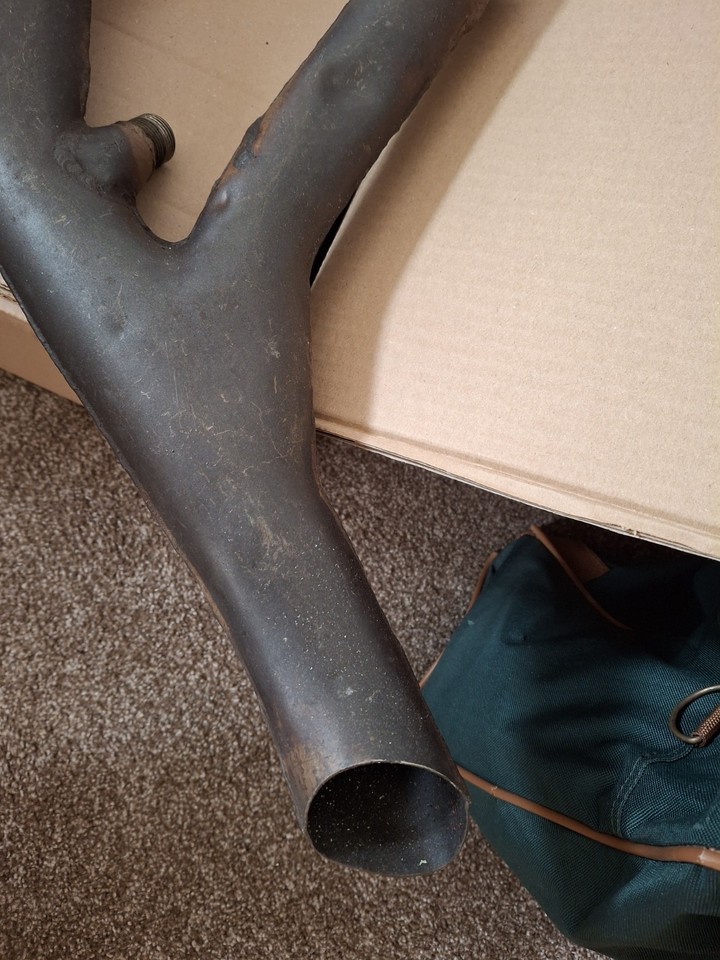 Gipsy Major Exhaust Aero Engine Dehavilland Aircraft Engine Part DH ...