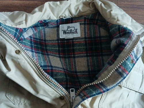 Vintage Woolrich Barn Jacket Coat Parka Field Wool Lined Men's Size L ...