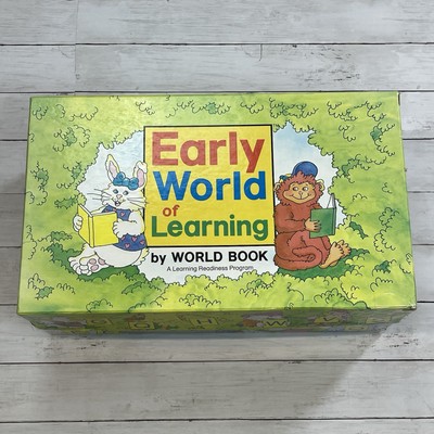 Early World of Learning Set by World Book Partial Set Original Box ...