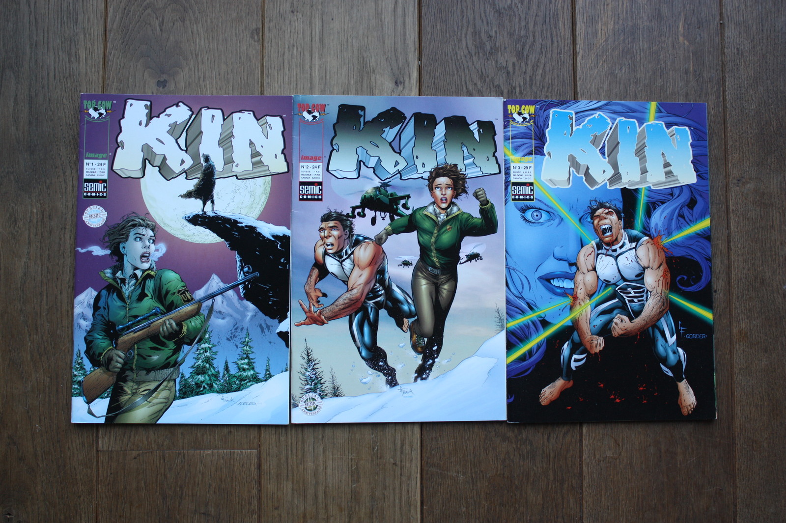 LOT KIN N°1 A 3/TOP COW SEMIC COMICS/2000/TTBE(C8) | eBay
