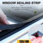For Hyundai 13ft V Shaped Car Side Window Trim Edge Mould Rubber ...