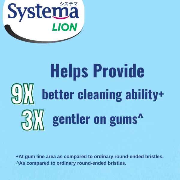 SYSTEMA Gum Care Medium Toothbrush (Japan's No. 1 brand) Regular Head ...
