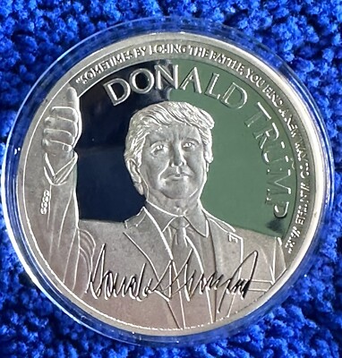 President Trump Challenge Coin -Gold Color “Make America Great Again ...