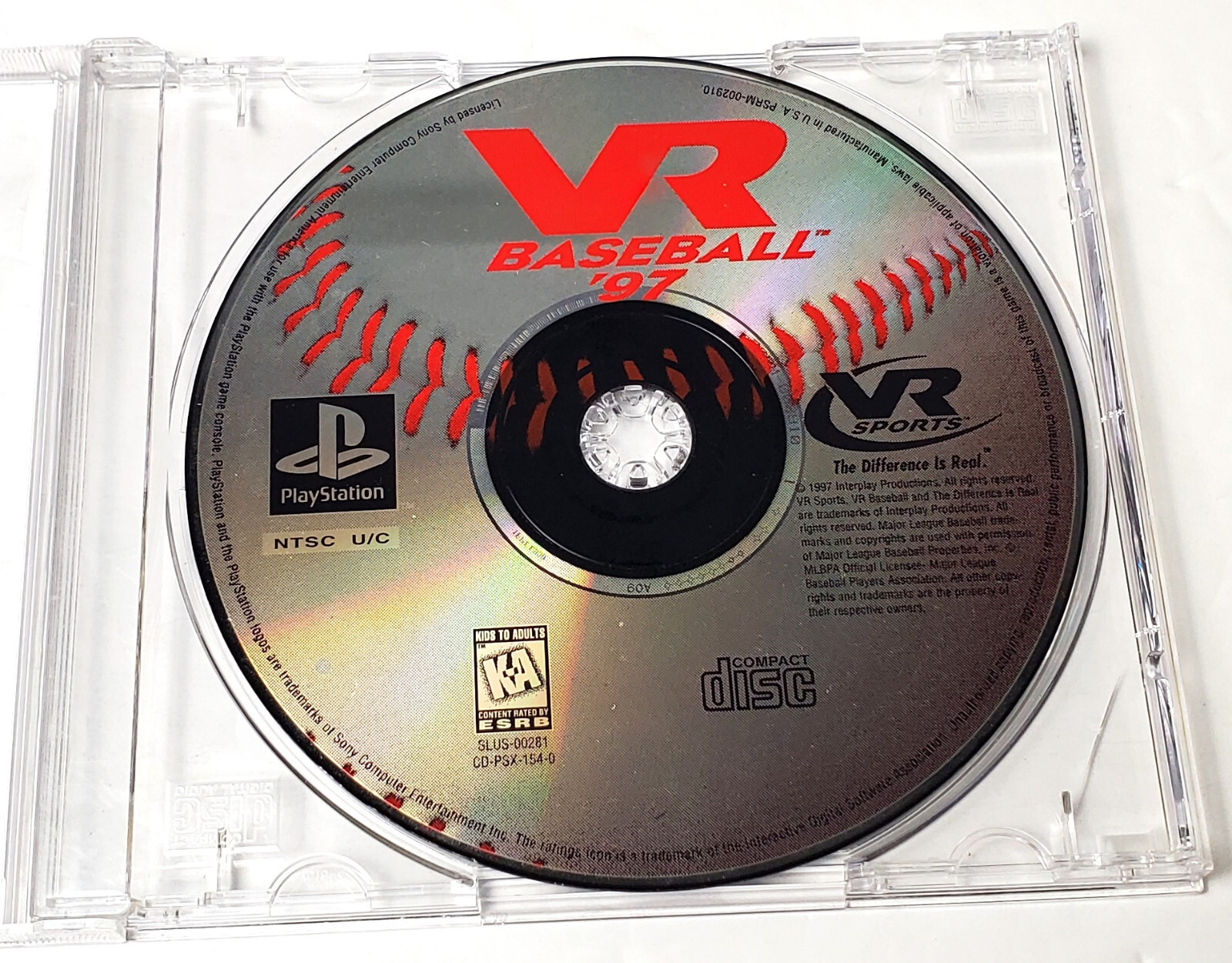 VR Baseball 97 (Sony Playstation 1 ps1) Disc Only 40421891542 | eBay