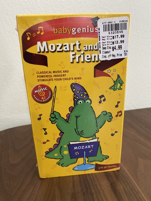 Baby Genius - Mozart and Friends (VHS, 2000) for sale online | eBay