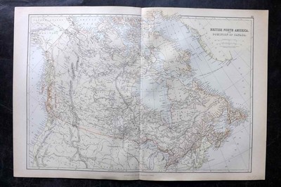 Pre-1900 - Map Of The Dominion Of Canada