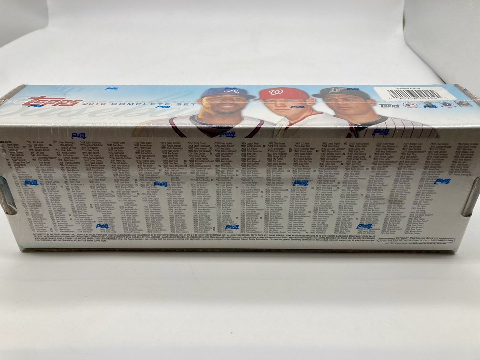 2010 Topps Baseball Factory Sealed Set (661 Cards) Plus 10 RC Variation ...