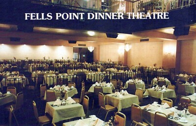 Baltimore Maryland Fells Point Dinner Theatre Postcard | eBay