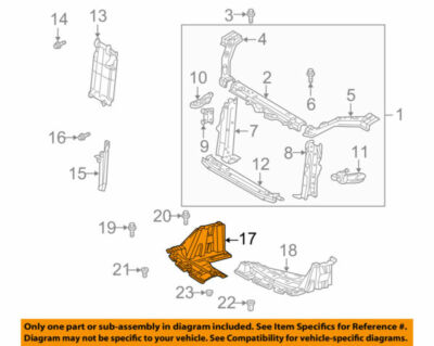 51441-52010 Toyota Cover, engine under, rh 5144152010, New Genuine OEM ...