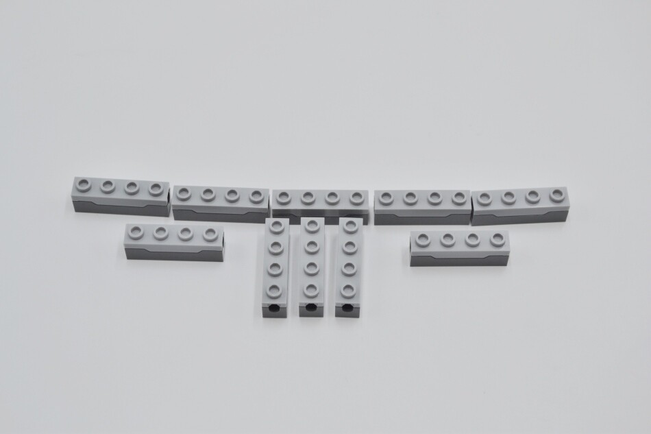 LEGO 10 x Stein neues dunkelgrau Dark Bluish Gray Projectile Launcher ...