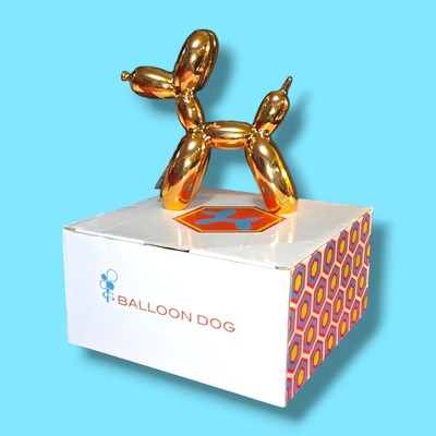 Balloon Dog Figurine - GPT - Rose Gold - In Box ~ Party Decoration ...