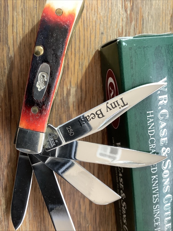 Case XX 2006 Tiny Trapper Beast RED STAG 55154 SS Knife Shepherd Hills Exclusive | eBay
