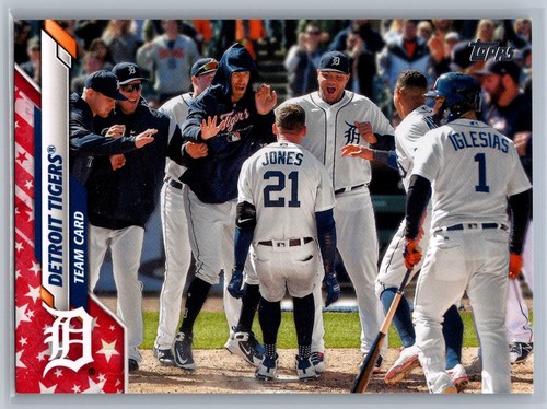 2020 Topps #625 Detroit Tigers Independence Day #/76 | eBay