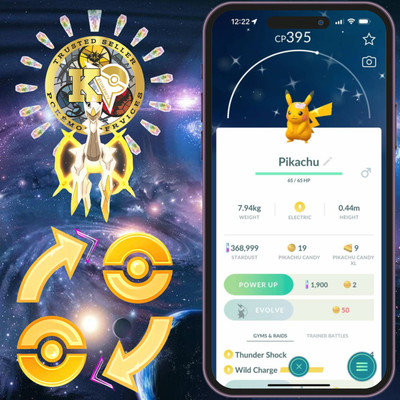 Pokémon Go - Corona di Fiori Pikachu Lucente | Pls Leggi attentamente la... | eBay