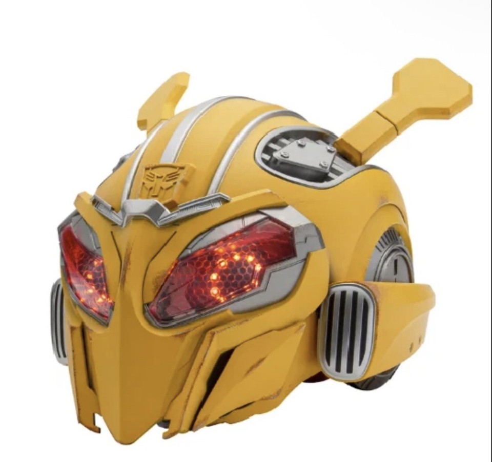Killerbody Wearable 1:1 Bumblebee Helmet Voice Controlled Combat Mask ...