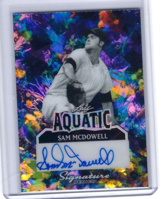 SAM MCDOWELL 2025 LEAF METAL SIGNATURE SERIES AUTO 1/1 | eBay