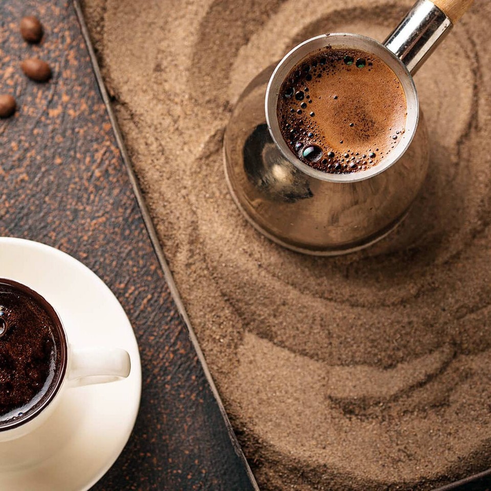 Copper Cezve Turkish Armenian Coffee Pot Turka Турка Ibrik Coffee Maker ...