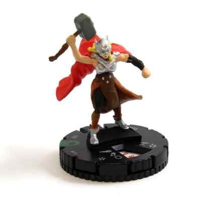 HeroClix - Thor - 017 - Marvel HeroClix: The Mighty Thor - Mini (With ...