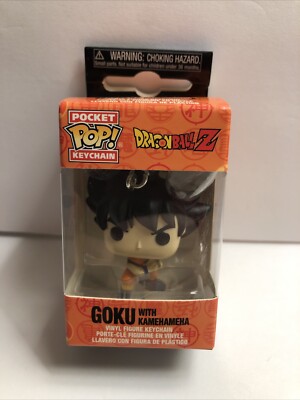 Funko Pocket Pop! Keychain Dragonball Z DBZ Goku Kamehameha Figure NIB ...