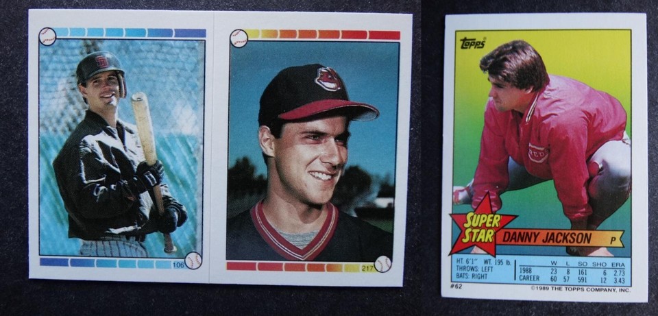 1989 Topps Stickers Baseball Cards Complete Your Set U Pick From List ...