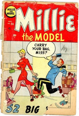 Millie the Model #24 Marvel Golden Age 1950 GOOD GIRL ART! Dan DeCarlo ...