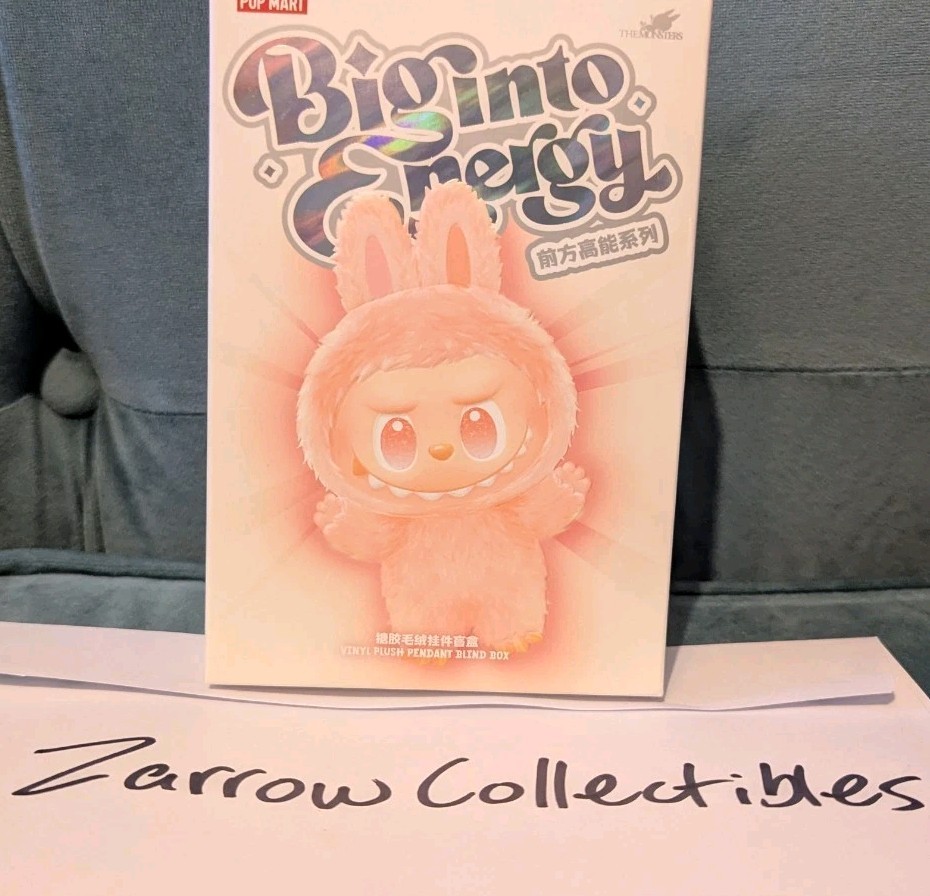 AUTHENTIC NEW SEALED POPMART Labubu Big into Energy BIE HAPPINESS | eBay