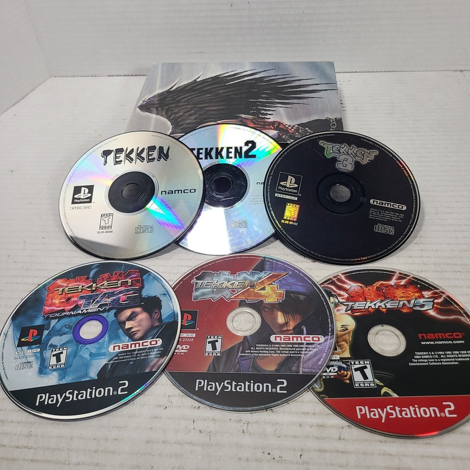 *See Pics* Tekken 10th Anniversary 1995-2005 Folding Case w/ Slipcover ...