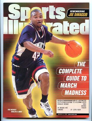 Sports Illustrated March 15, 1999 March Madness Huskies' Khalid El-Amin ...