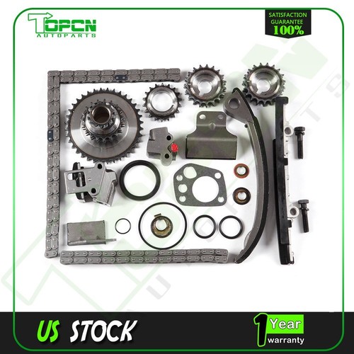 91-98 2.4L For Nissan 240SX DOHC Timing Chain Kit KA24DE 611040275152| eBay