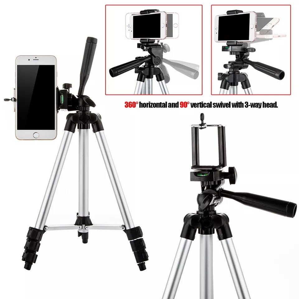 40" Inch Professional Camera/Video Tripod Stand for DSLR Cameras ...