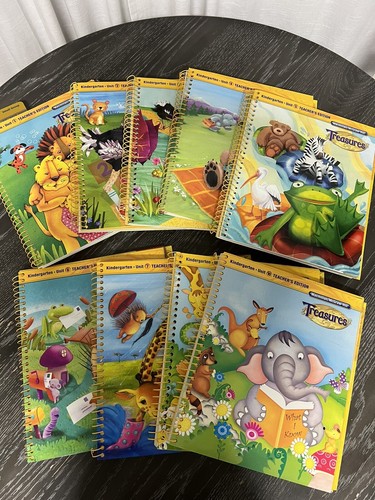Macmillan McGraw Hill Treasures Grade K Kindergarten Teacher's Edition ...