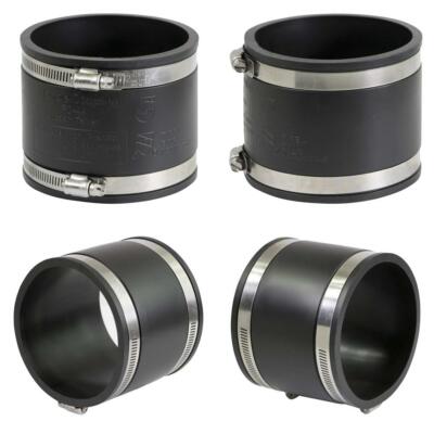 EVERCONNECT 4820 Flexible Pvc Rubber Coupling with Stainless 5 Inch ...