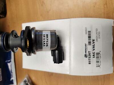 IAC Valve 897526T Mercury Quicksilver Outboard IAC - NEW OLD STOCK ...