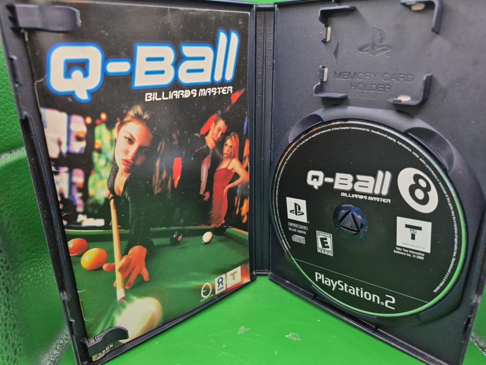 Q-Ball: Billiards Master for Playstation 2 PS2 Complete Fast Shipping ...