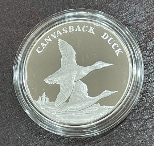 2003-P U.S. Mint National Wildlife Refuge System-Canvasback Duck-Medal ...