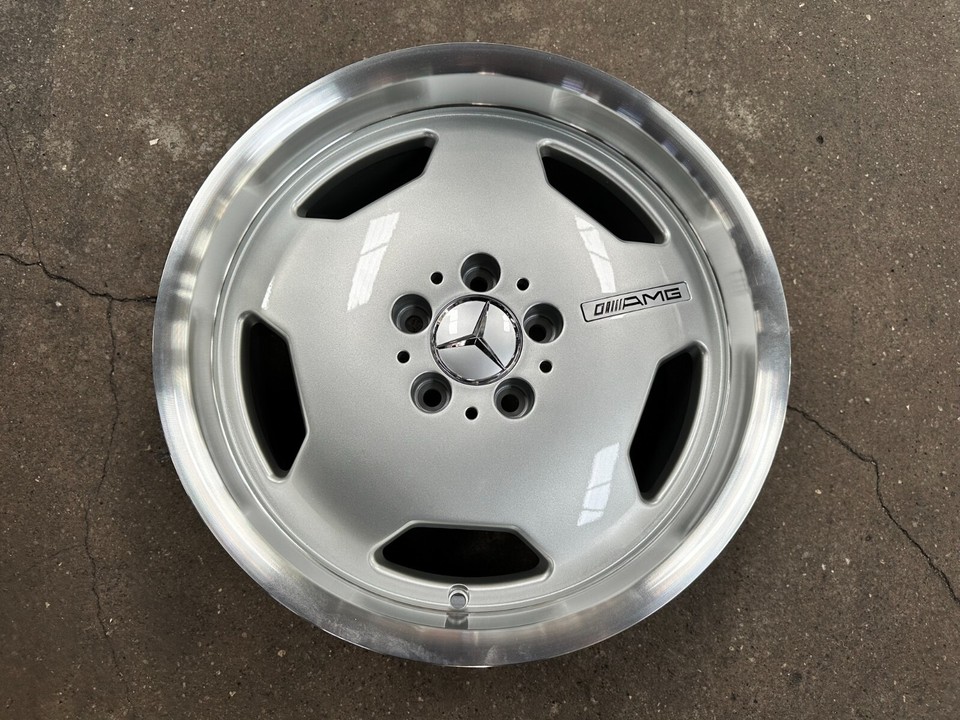 New 17 inch 17x8 MERCEDES AMG Monoblock Design Fit W210 W211 W140 W202 ...