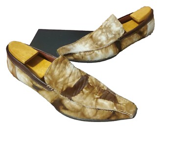 SUPER Rare J-GHOST Men Fabulous PONYSKIN Shoes Made-in-ITALY, Sz 11US ...