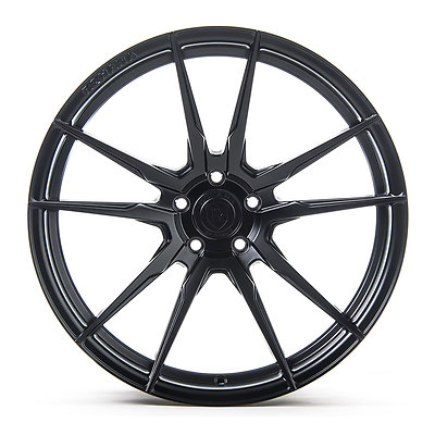 20” ROHANA RFX2 MATTE BLACK CONCAVE WHEELS RIMS FOR AUDI R8 20X9 AND ...