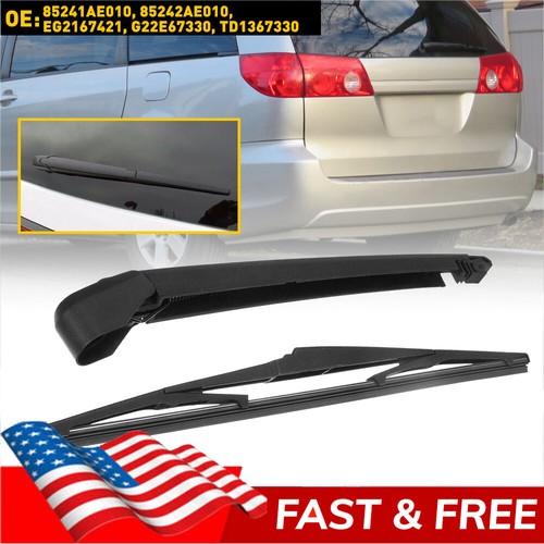 Rear Windshield Wiper Arm & Blade Set For Mazda CX-7 CX-9 2007-10 ...