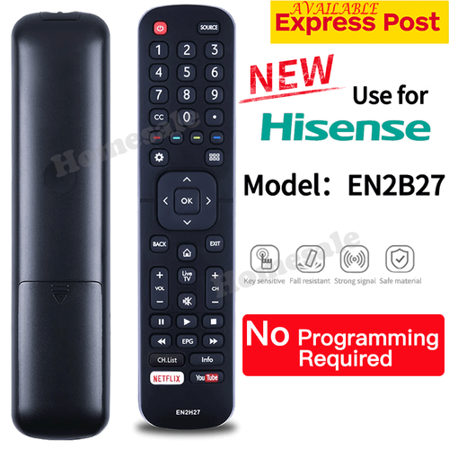 For HISENSE TV Remote EN2B27 Control OEM RC3394402/01 3139 238 ...